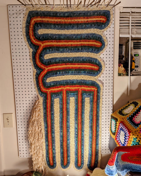 'Jess Wall Hanging' Downloadable Crochet Pattern – Snapdragon Brand